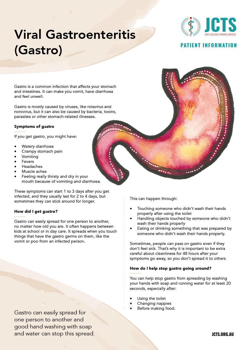 Viral Gastroenteritis Gastro Joint Colleges Training Services JCTS 