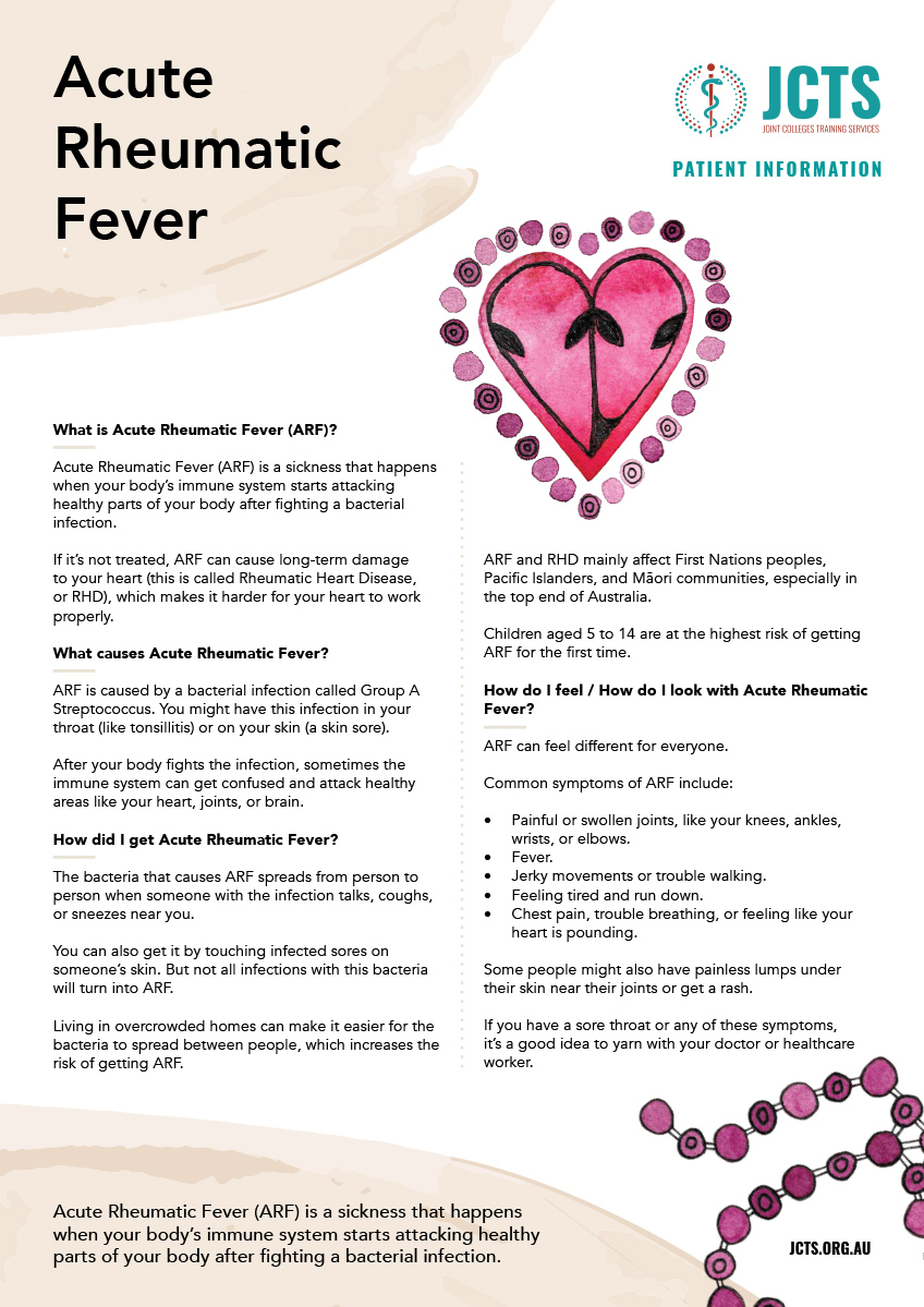 Acute Rheumatic Fever - Joint Colleges Training Services (JCTS)