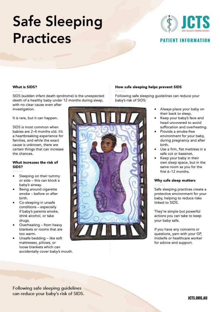 Safe Sleeping Practices - Joint Colleges Training Services (JCTS)